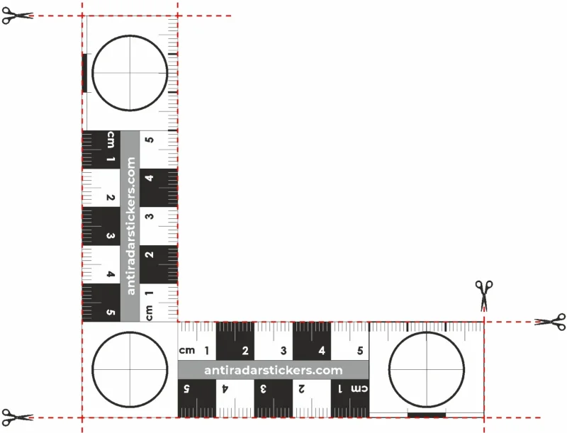 Instructions - ANTI Radar Stickers
